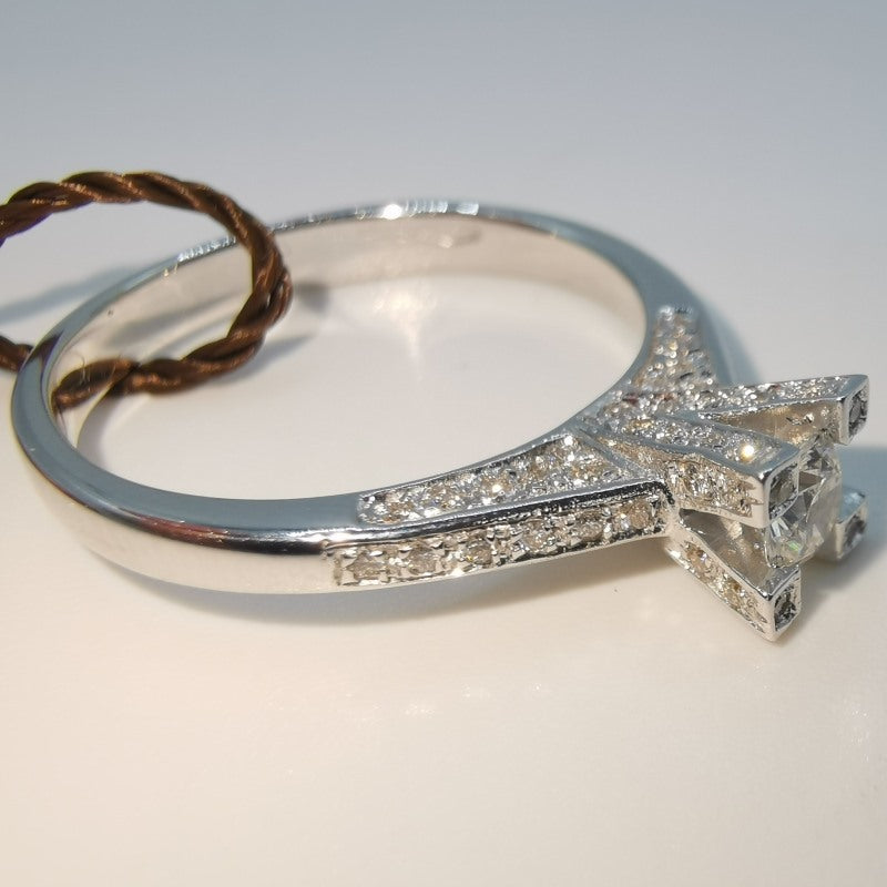 Anello solitario Valentino diamanti – Gioielleria Angela